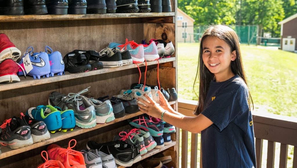 shoes-bunks - Camp Wicosuta